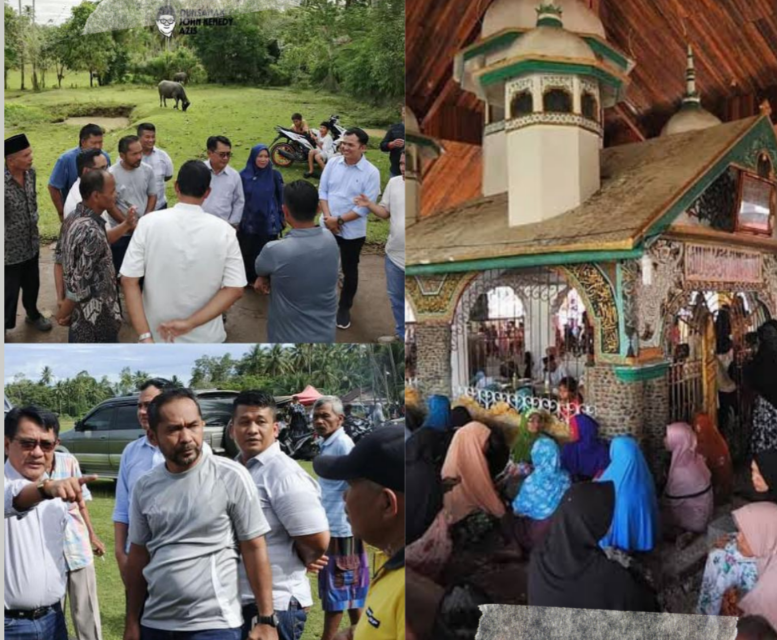 Setelah Pacu Kuda, Bupati John Kenedy Azis Benahi Makam Syekh ...