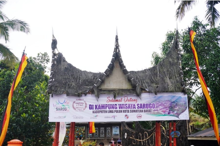 Kampuang Sarugo di 50 Kota Peraih Piala ADWI dan API, Kini Jadi Icon ...
