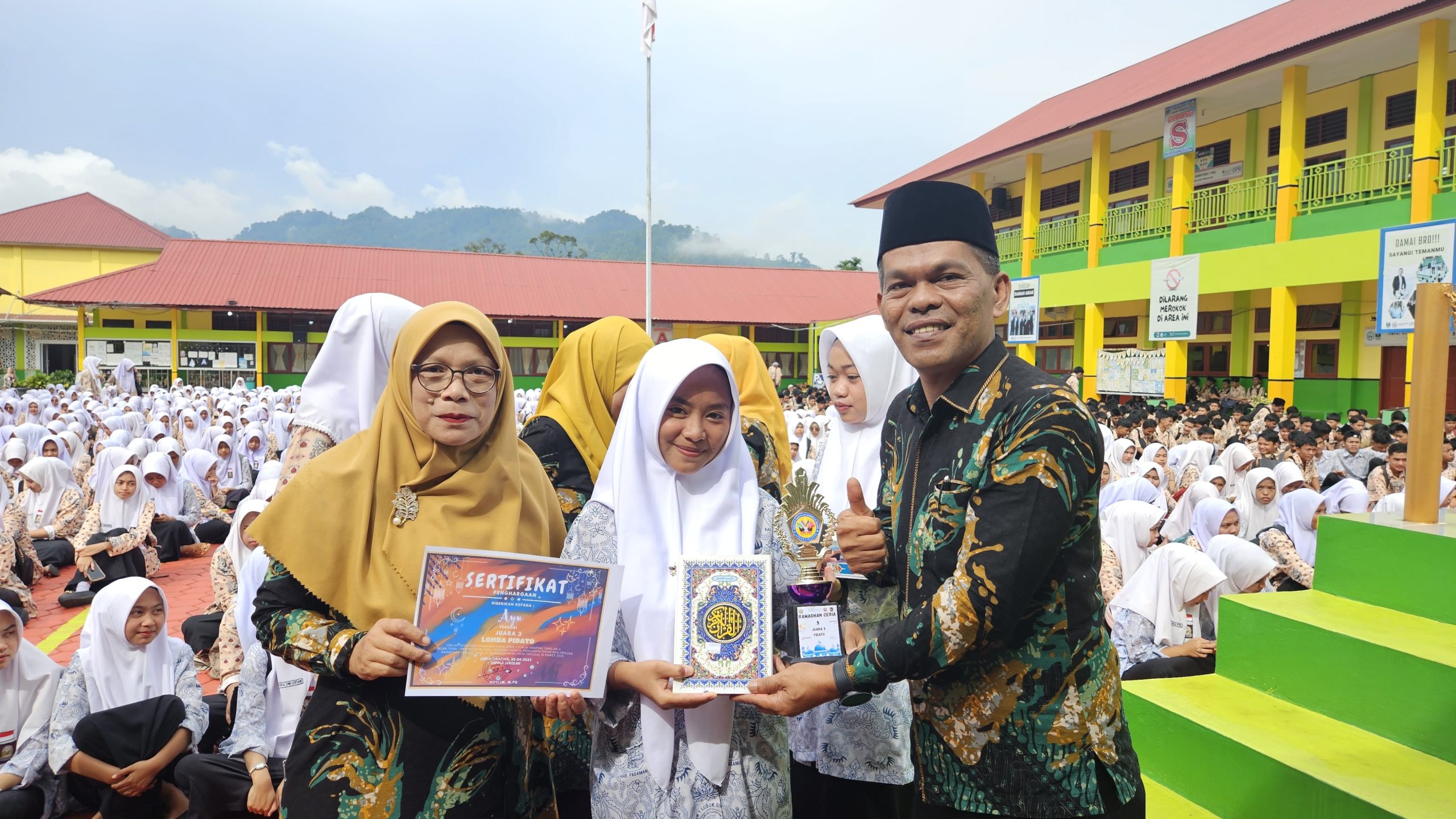 Penutupan Pesantren Ramadhan 2025: SMKN 1 Lubuk Sikaping Wujudkan ...